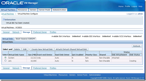 Oracle Apps Blog: Oracle VM: Adding a disk to a Guest OS